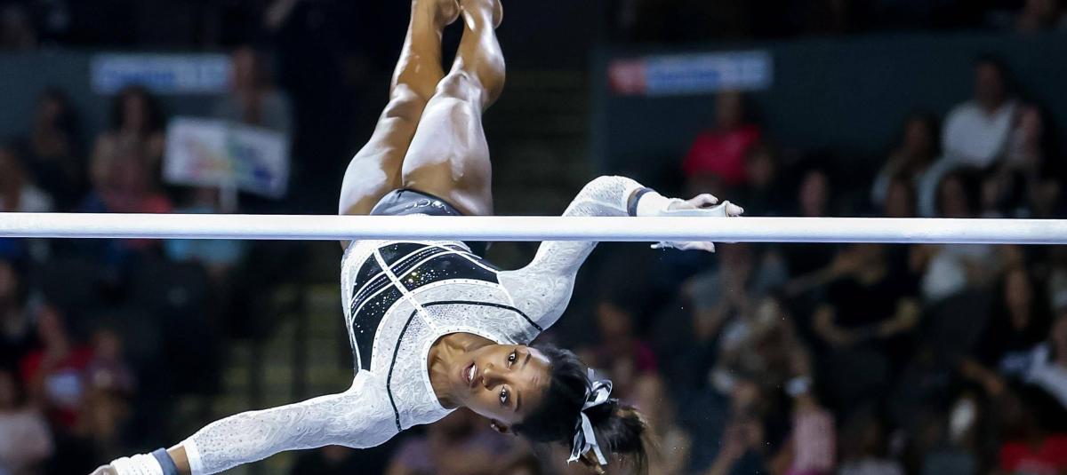 Video: Simone Biles, así fue su regreso a la gimnasia