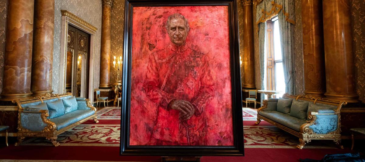 Rey Carlos III: Palacio de Buckingham revela el primer retrato oficial ...