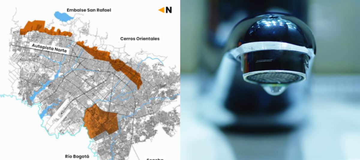 Racionamiento de agua en Bogotá: estos son los barrios que tendrán ...