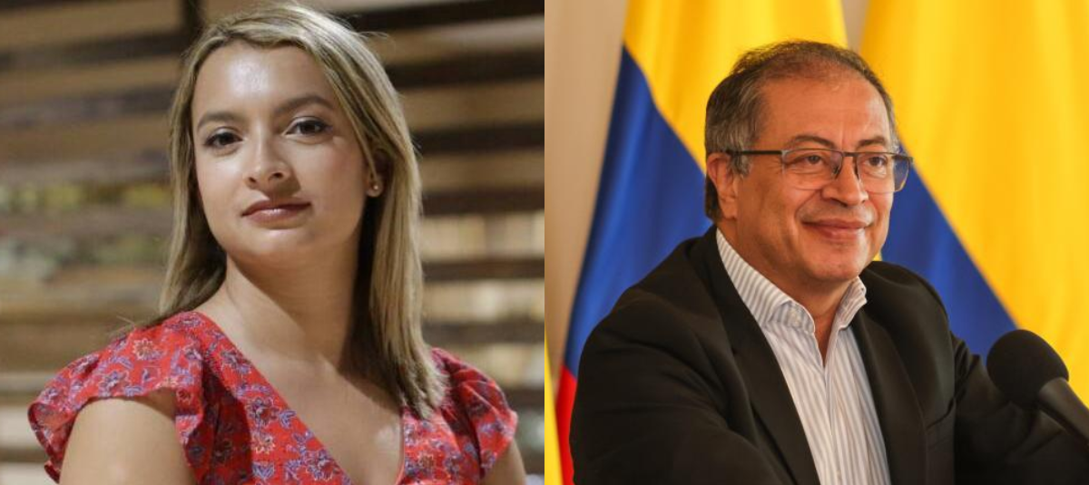 Andrea Petro dice que su padre 'dirige al país a través de Twitter' y que el expresidente Álvaro ...