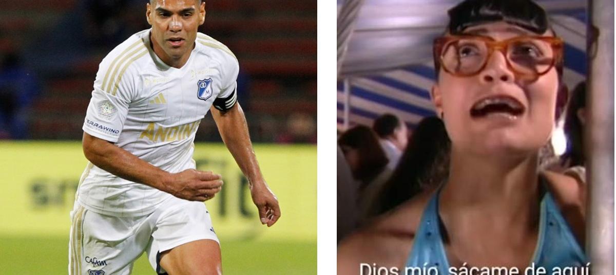 Falcao García no se salvó de los memes luego de debutar con Millonarios ...