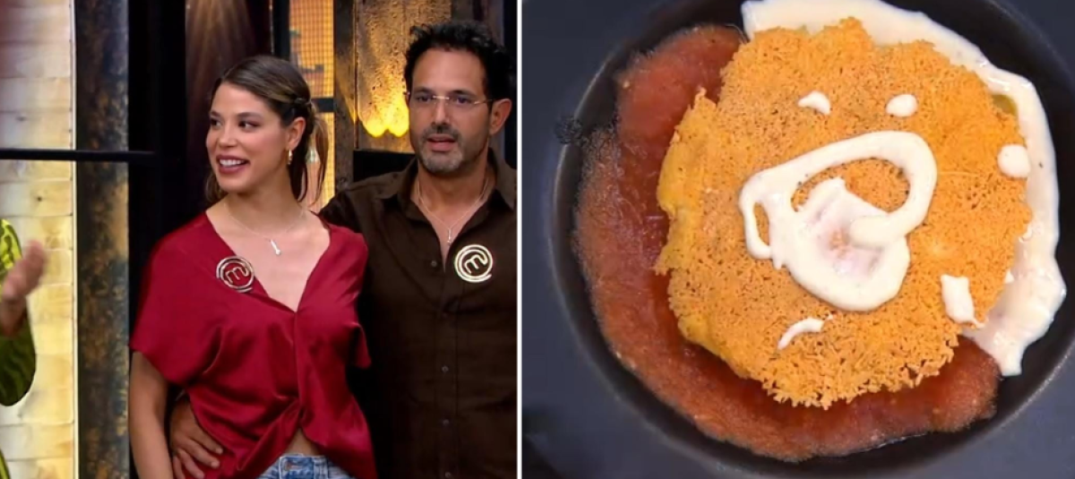 Alejandro Estrada y Dominica Duque ganan reto de parejas con una lasaña ...