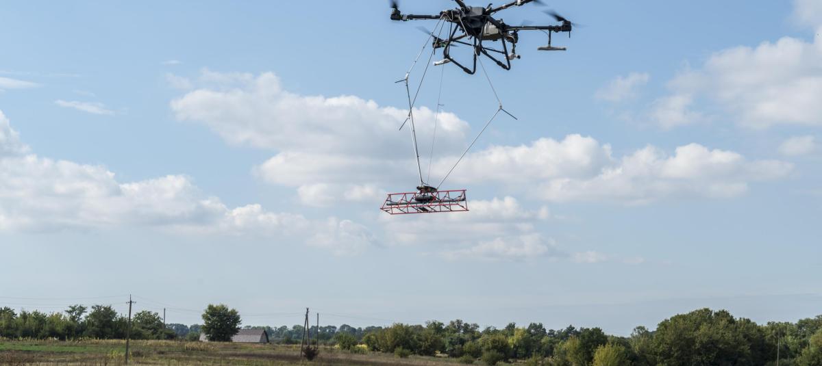Drones para detectar minas terrestres, una industria que está en pleno ...