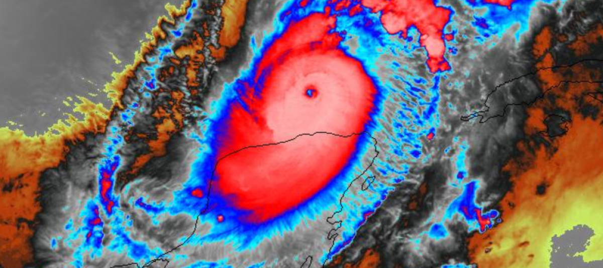 Huracán Milton: las imágenes satelitales que comparte la Nasa en tiempo ...