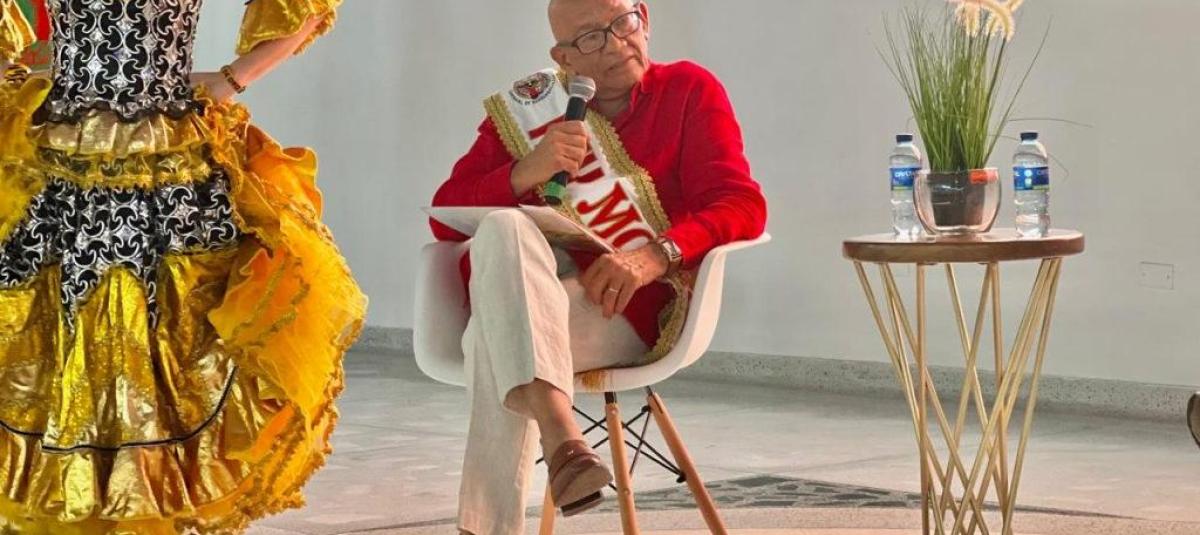 El Rey Momo de Barranquilla narra en el Congreso del Folclor la ...