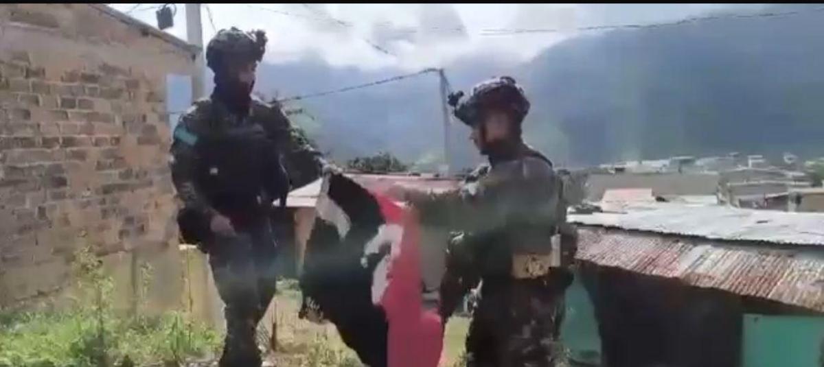 Lo qué hay detrás de los grafitis y banderas del Eln que aparecieron en ...