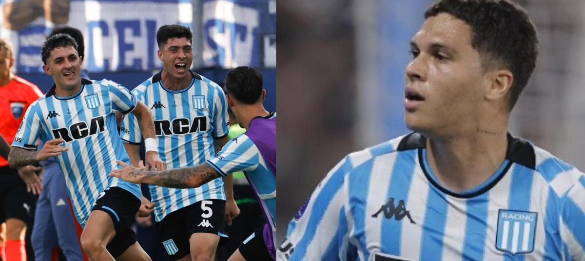 A Juanfer Quintero le cuenta como asistencia: Racing da el primer golpe ...