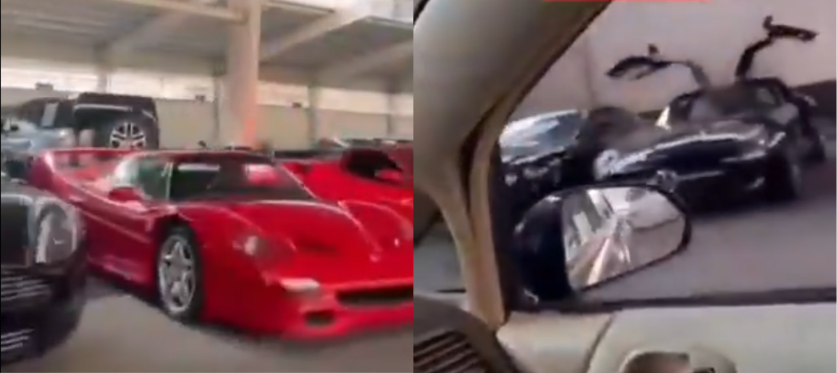 Video | Los lujosos carros que descubrieron de Bashar al Assad: Ferrari ...