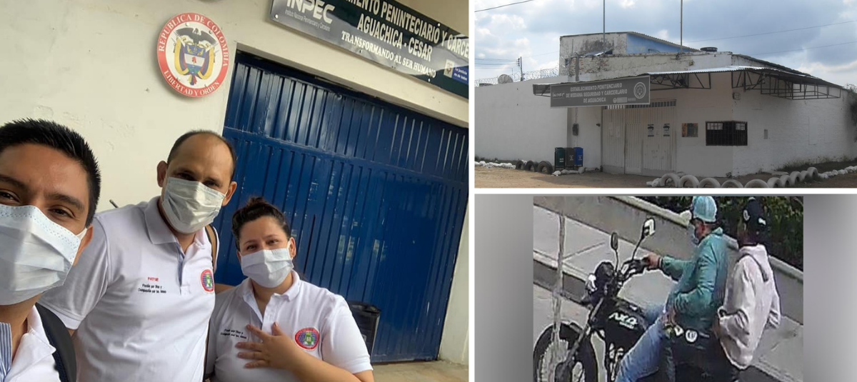 Aguachica: las visitas y foto en la cárcel del asesinado pastor Lora ...