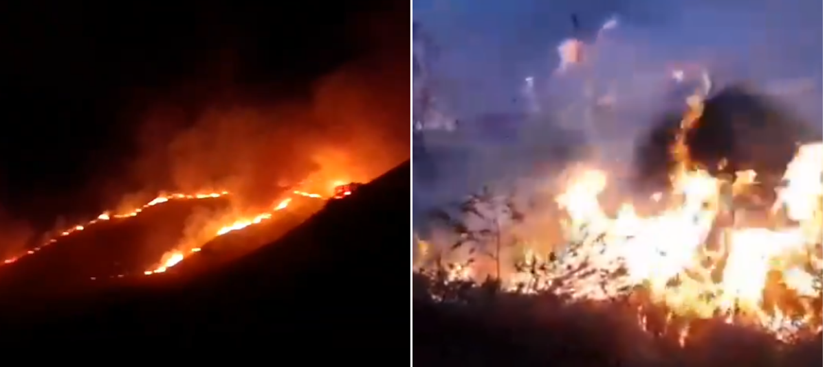 Incendio en Chingaza: los videos de la fuerte emergencia que se vive en ...