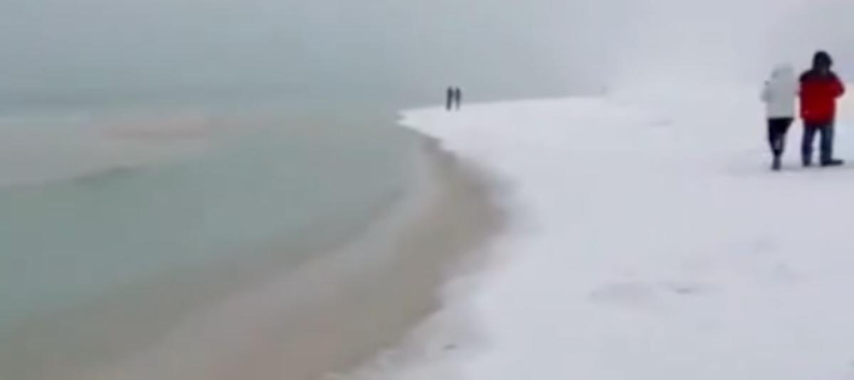 Florida: las impactantes imágenes de cómo cayó nieve en plena playa del ...