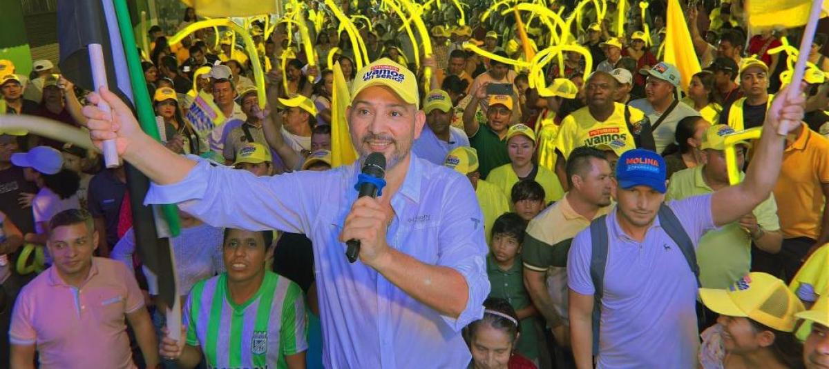 Jhon Molina es el nuevo gobernador de Putumayo con más de 42.000 votos