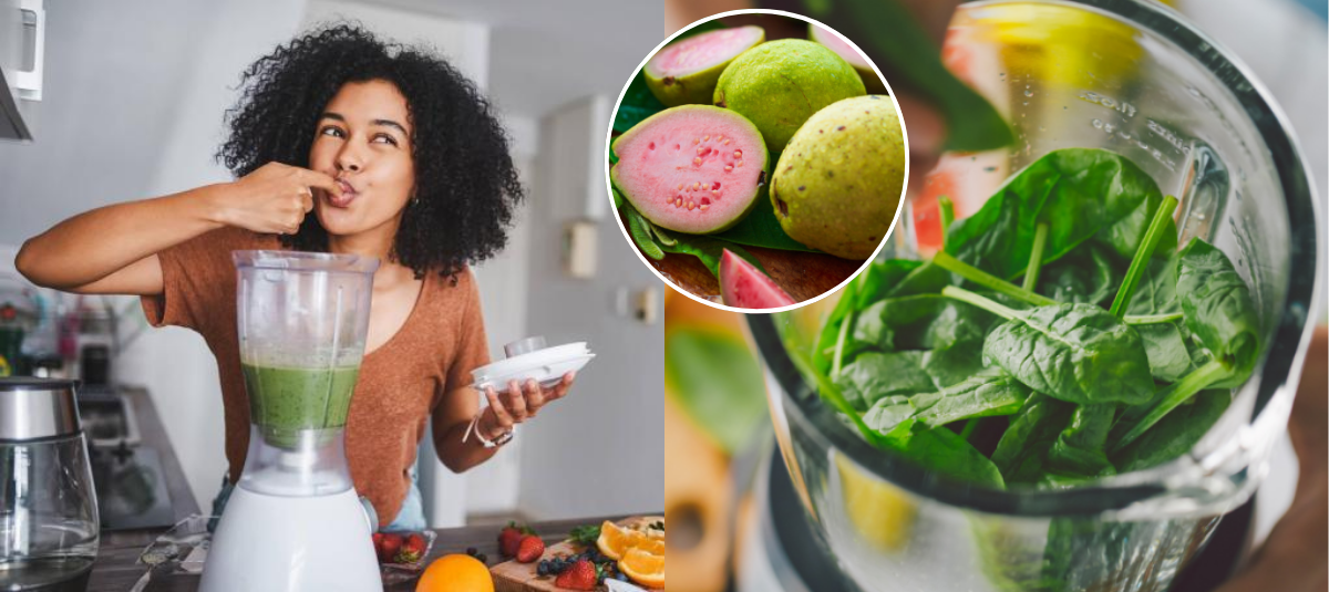 Jugo de guayaba y espinaca: los beneficios de tomarlo a diario y cómo prepararlo