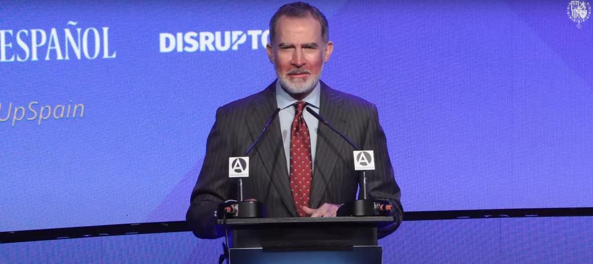 Video | La curiosa aparición del rey Felipe VI, de España, con la cara ...