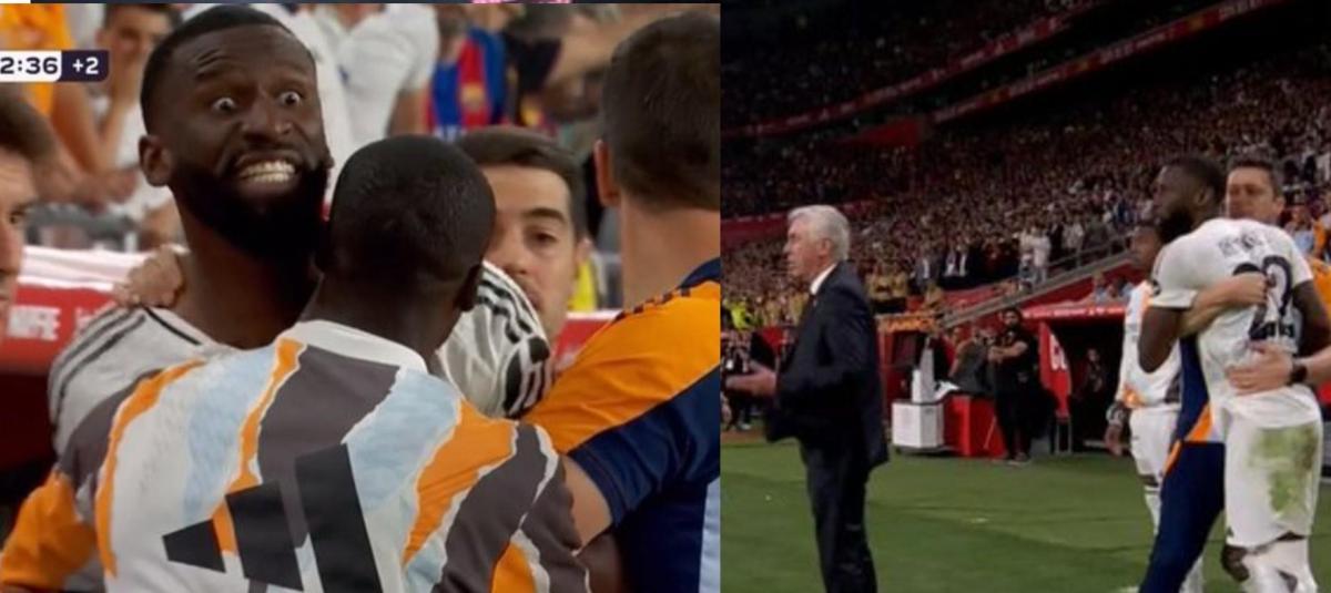 Candente final en Copa del Rey: Antonio Rüdiger atacó al árbitro ...