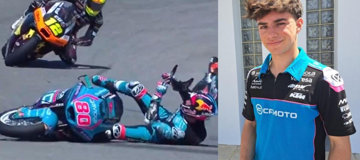 Video | David Alonso: así fue el accidente por el que tuvo que ...