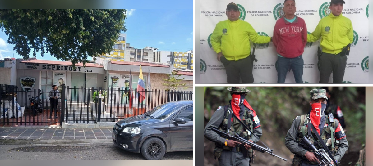 Los presuntos nexos con el Eln de firma de seguridad señalada de ...
