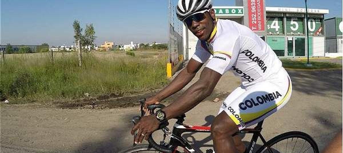 Rubén Murillo, promesa del fútbol que triunfa en el ciclismo