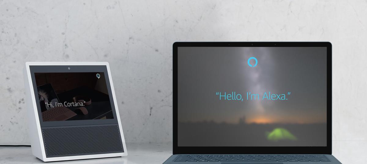Microsoft y Amazon se unen para integrar sus asistentes personales