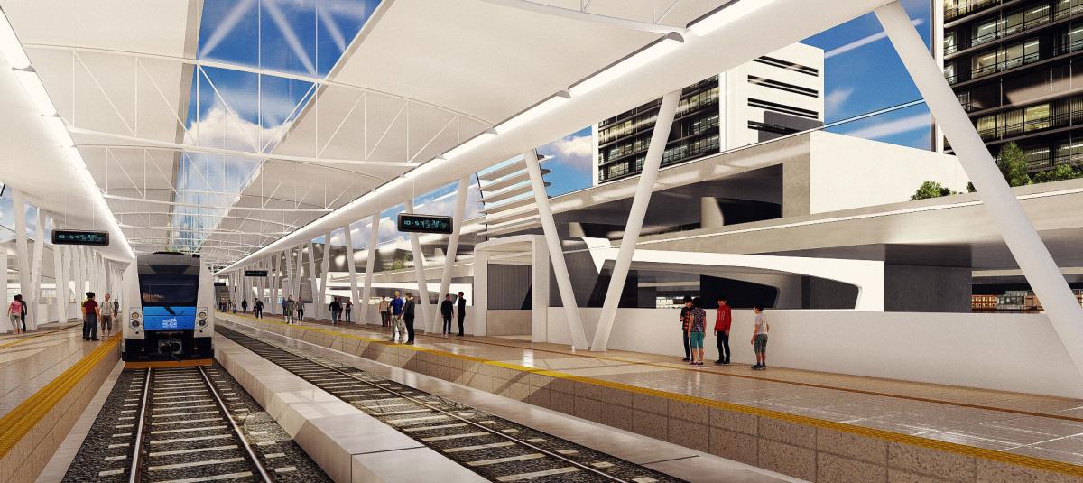 Cronología de la construcción del metro elevado de Bogotá