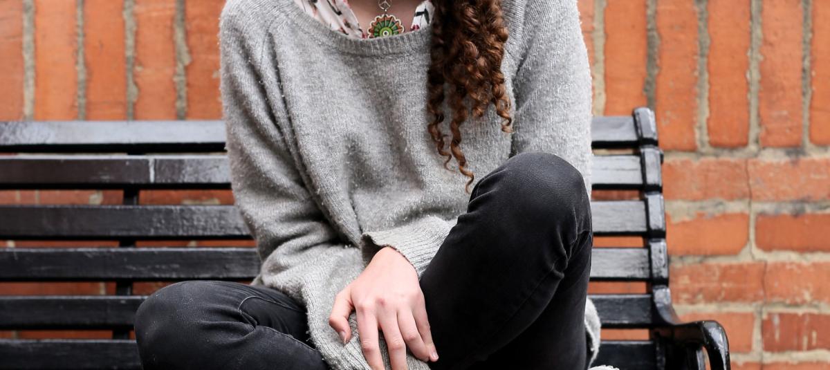 Elisa Estévez, ganadora del premio novela jóvenes talentos.