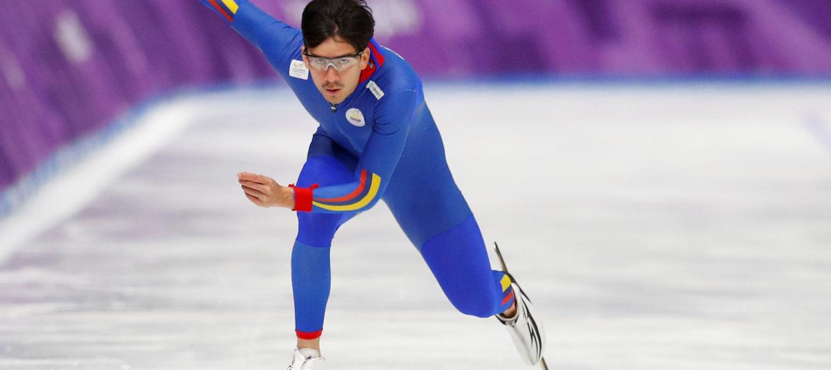 Pedro Causil debuta en los Juegos Olímpicos de Invierno 2018