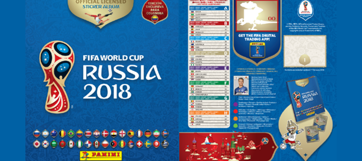Lo que debe saber sobre el álbum Panini del Mundial Rusia 2018