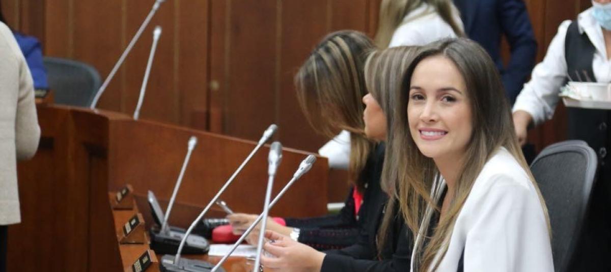 Objeciones JEP: senadora Ana Castañeda habla tras irse de votación