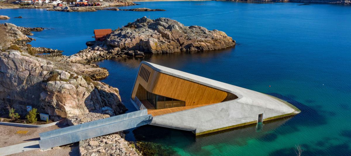 Así es Under, el exclusivo restaurante submarino de Noruega