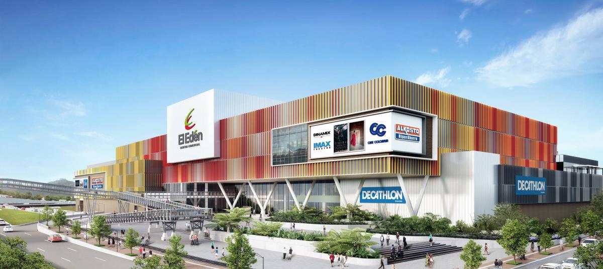 Aporte ambiental del Centro Comercial El Edén en Bogotá