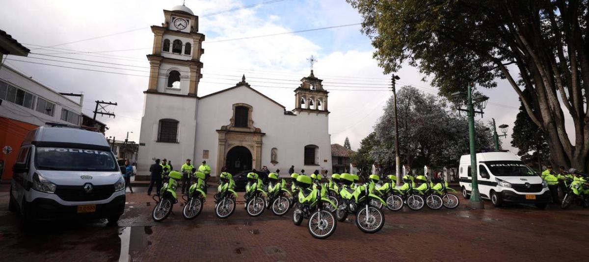 Fortalecen seguridad en Fontibón con nuevo parque automotor