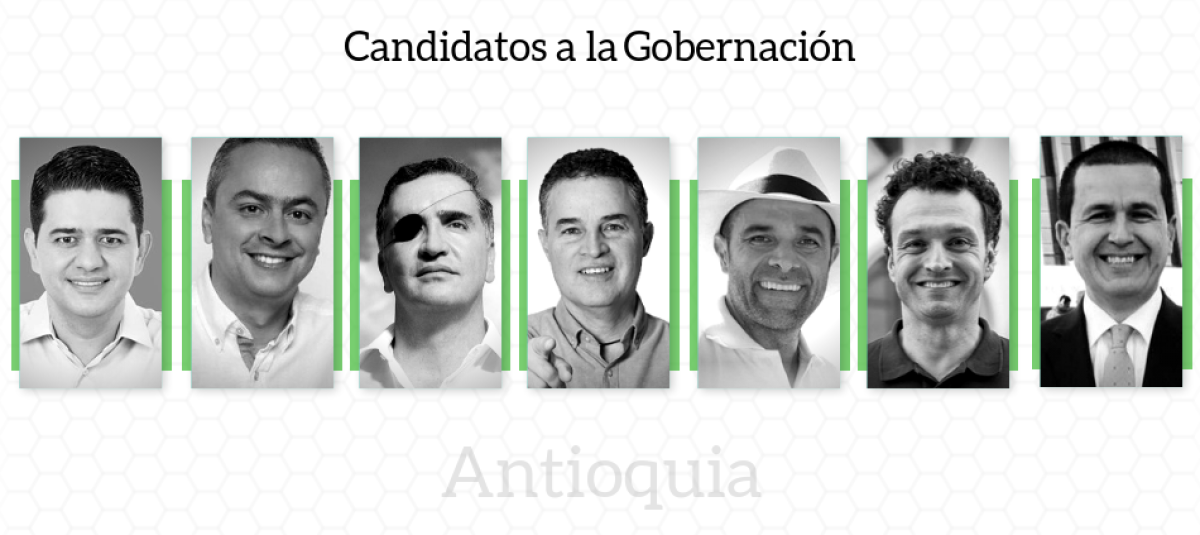 Aspirantes a la gobernación de Antioquia y alcaldía de Medellín