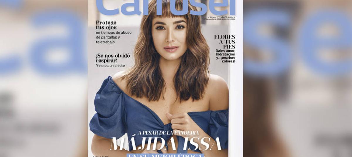 Majida Issa, portada de revista Carrusel julio de 2020