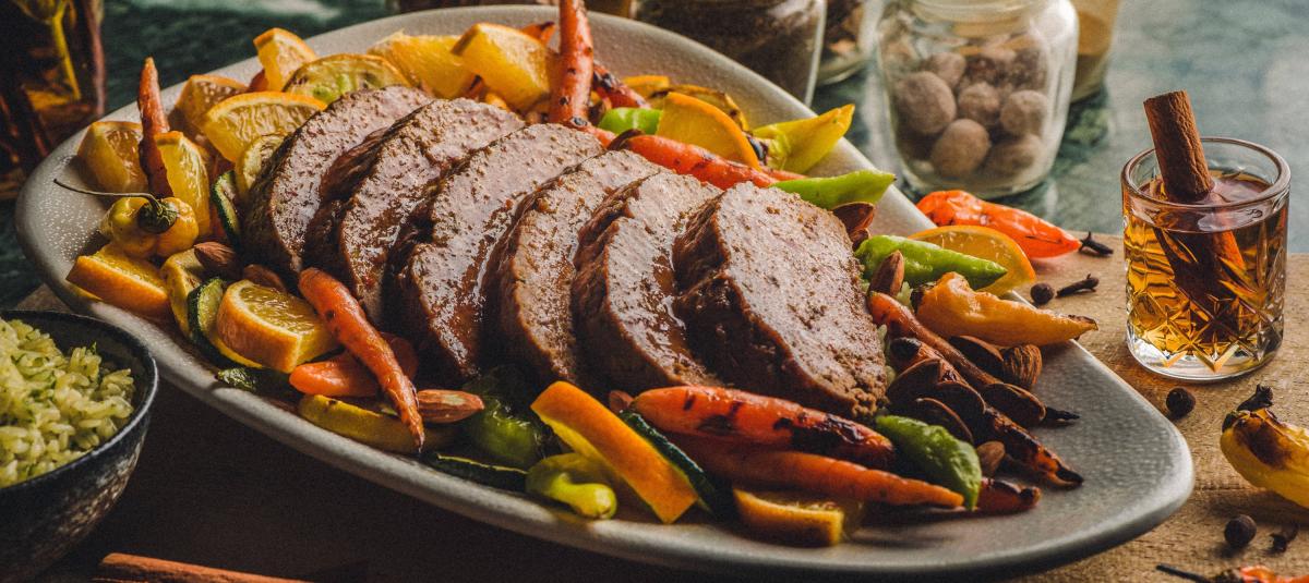 Receta: un rollo de carne de la tradición familiar costeña