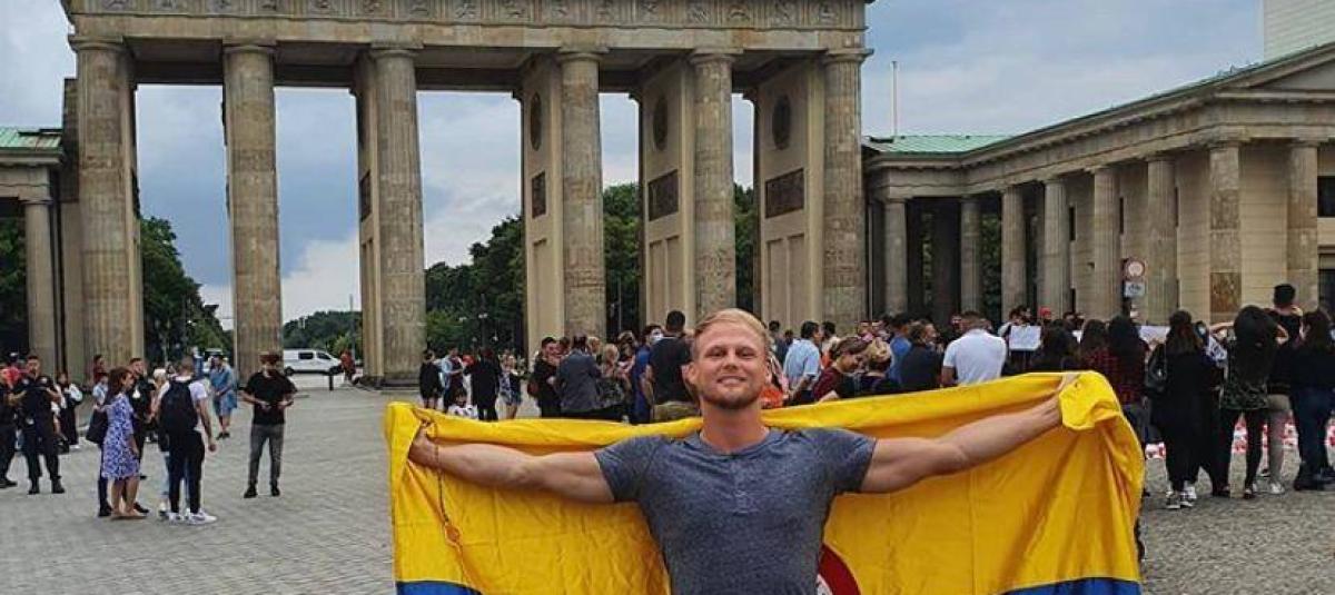 Dominic Wolf, instagramer alemán a quien negaron visa en Colombia