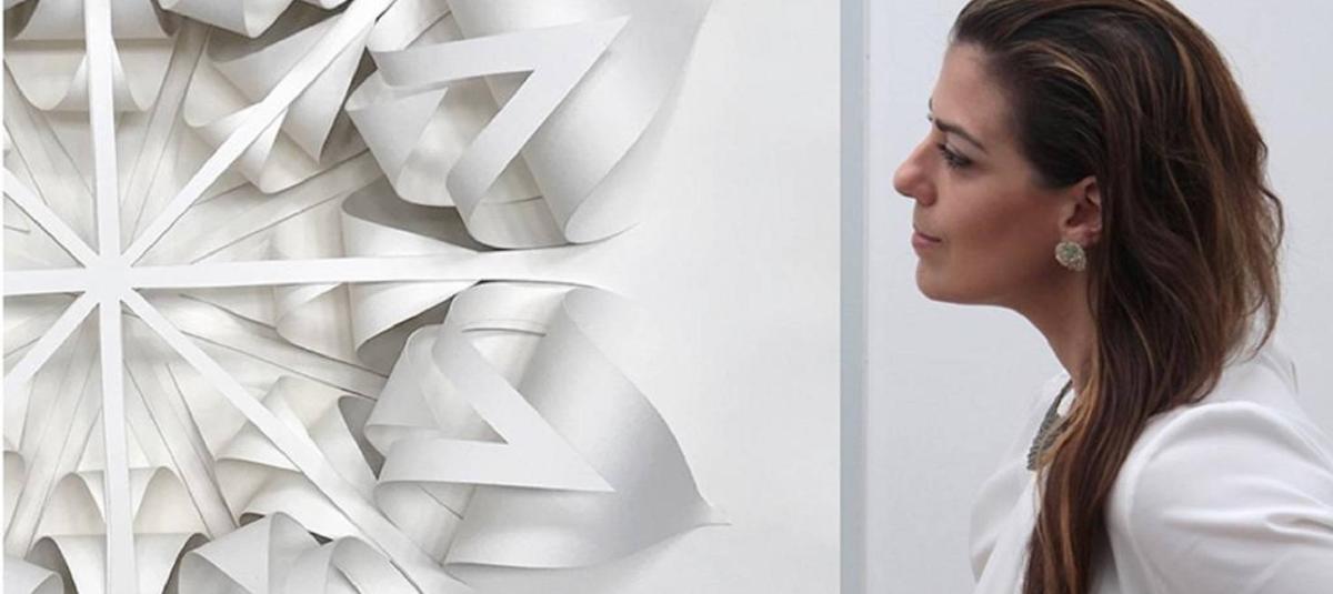 Arte: Sara y la herencia artística de su padre Omar Rayo