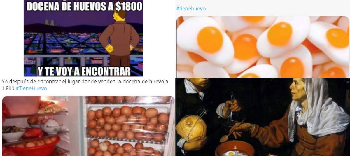 Memes de los huevos a 1.800, Huevos Santa Rita | Redes Sociales