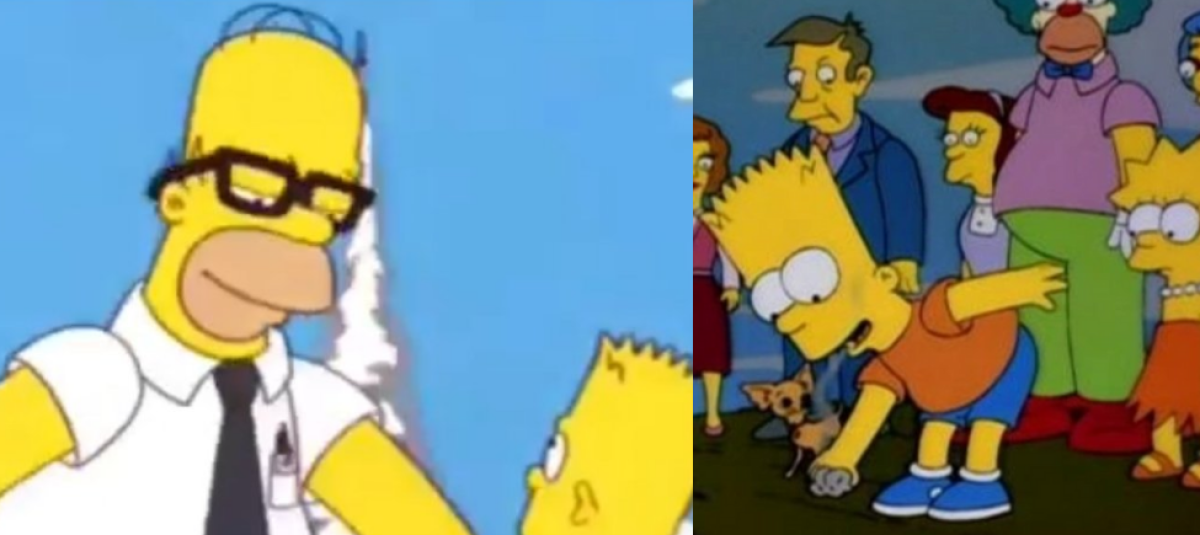Así fue como los Simpson predijeron la caída del cohete chino