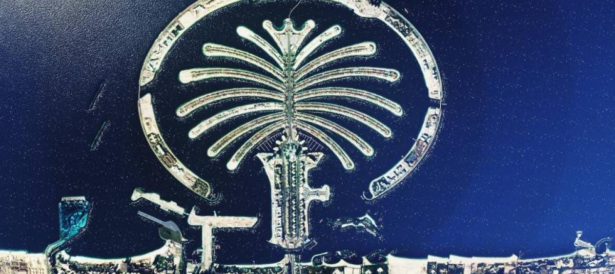 Así se construyó la 'Palm Jumeirah', la isla artificial de Dubái