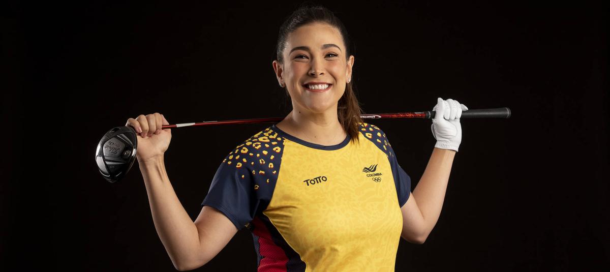 María José Uribe comienza el torneo de golf femenino en Tokio 2020
