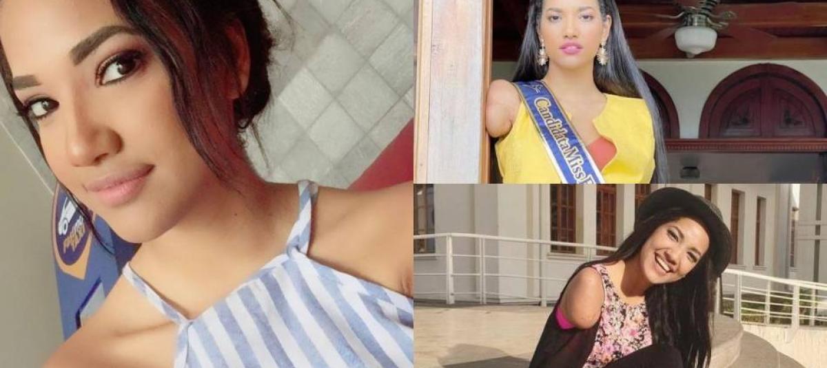 Victoria Salcedo: influencer sin brazos ni pierna quiere ser Miss Ecuador
