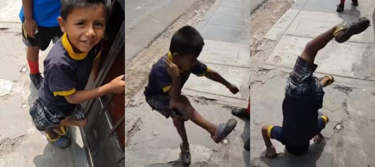 'Tilín', el niño que se volvió viral por su peculiar baile