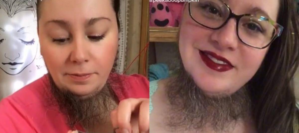 Mujer con barba dice que con ella enamora a los hombres en TikTok