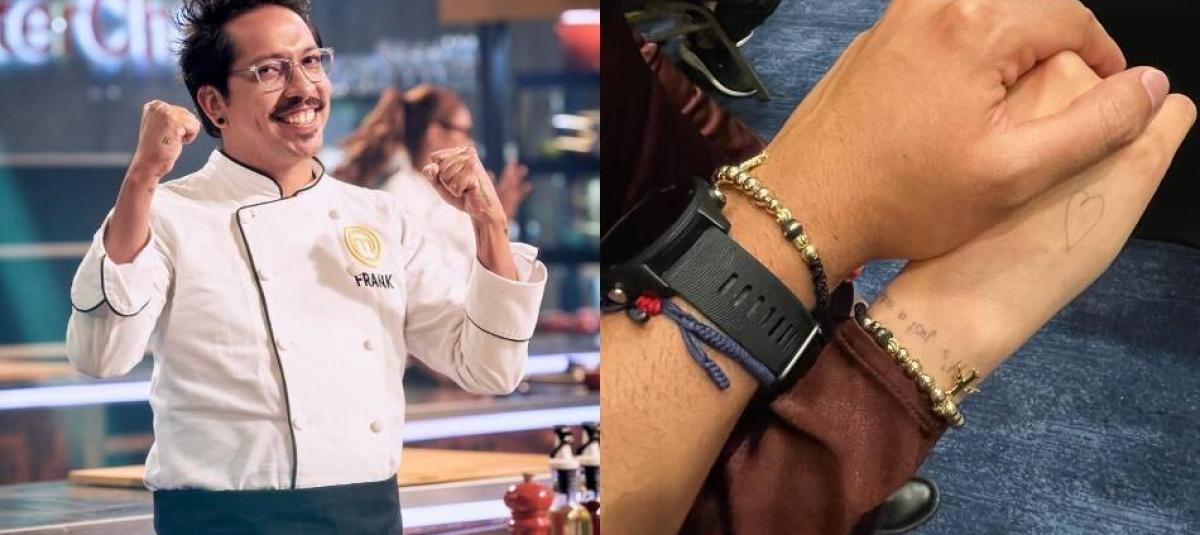 Frank Martínez le pidió matrimonio a su novia en MasterChef Celebrity