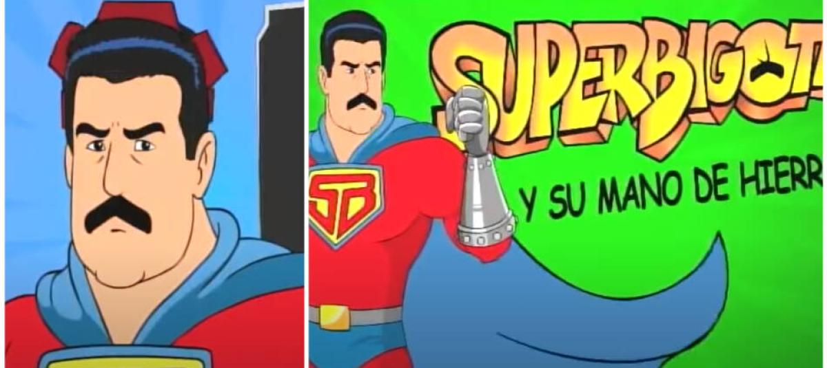 Video: Caricatura muestra a Maduro como el ‘Superman’ de Venezuela