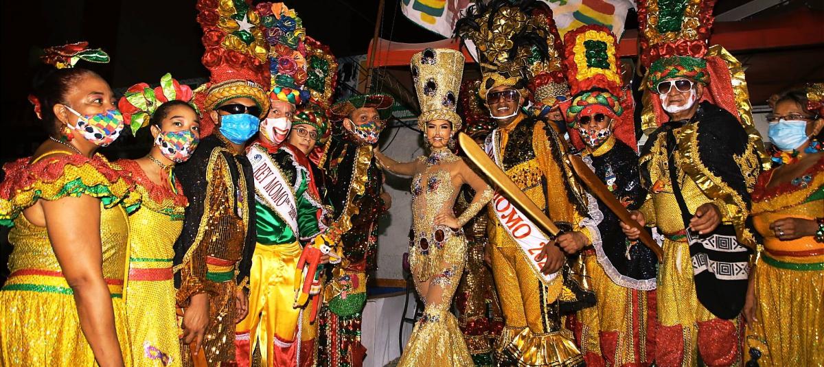 Ya se izó la bandera de la Danza del Congo Grande de Barranquilla