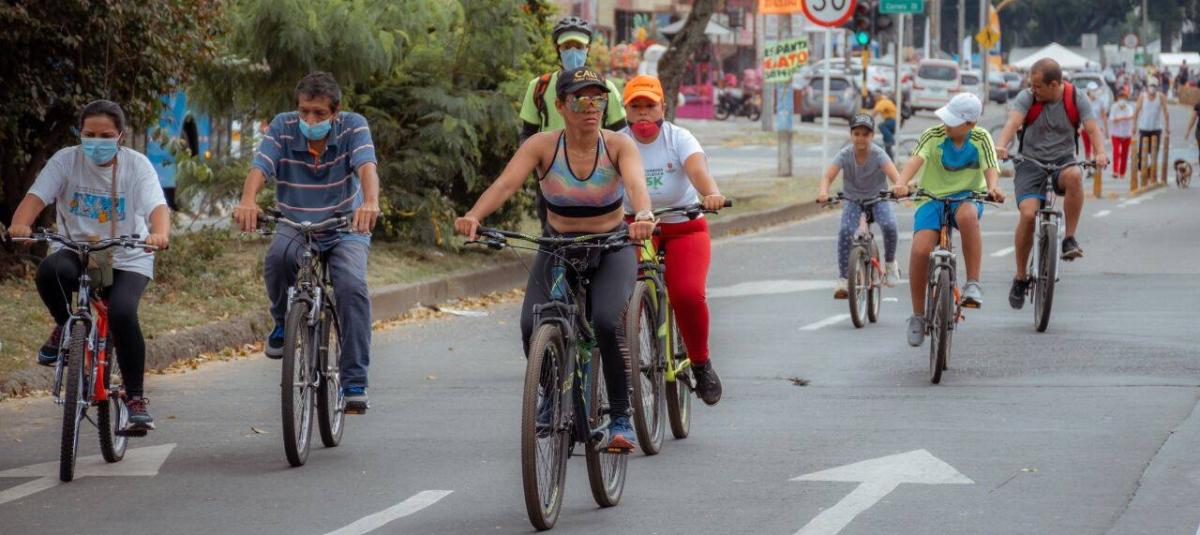 Homenaje a la ciclovía de Cali por sus 40 años