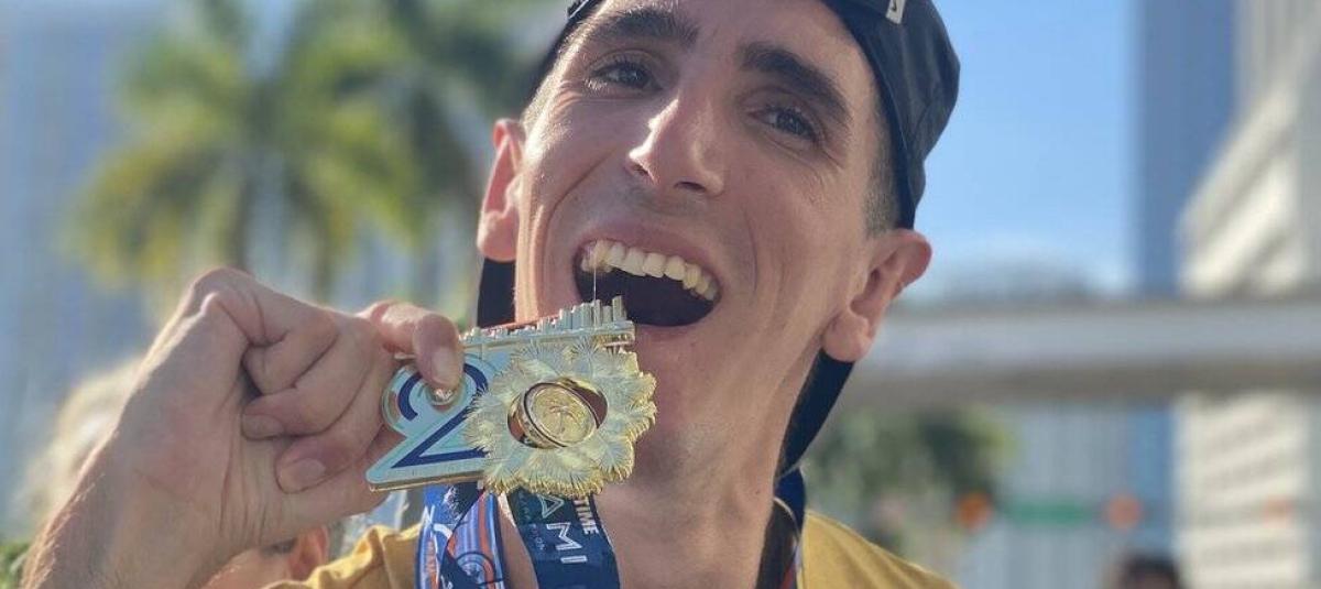 Álex Roca, el atleta con parálisis cerebral que ha ganado cinco triatlones