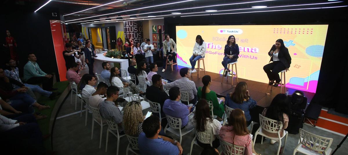 TaskUs presenta The Arena, su nueva oficina en Cali
