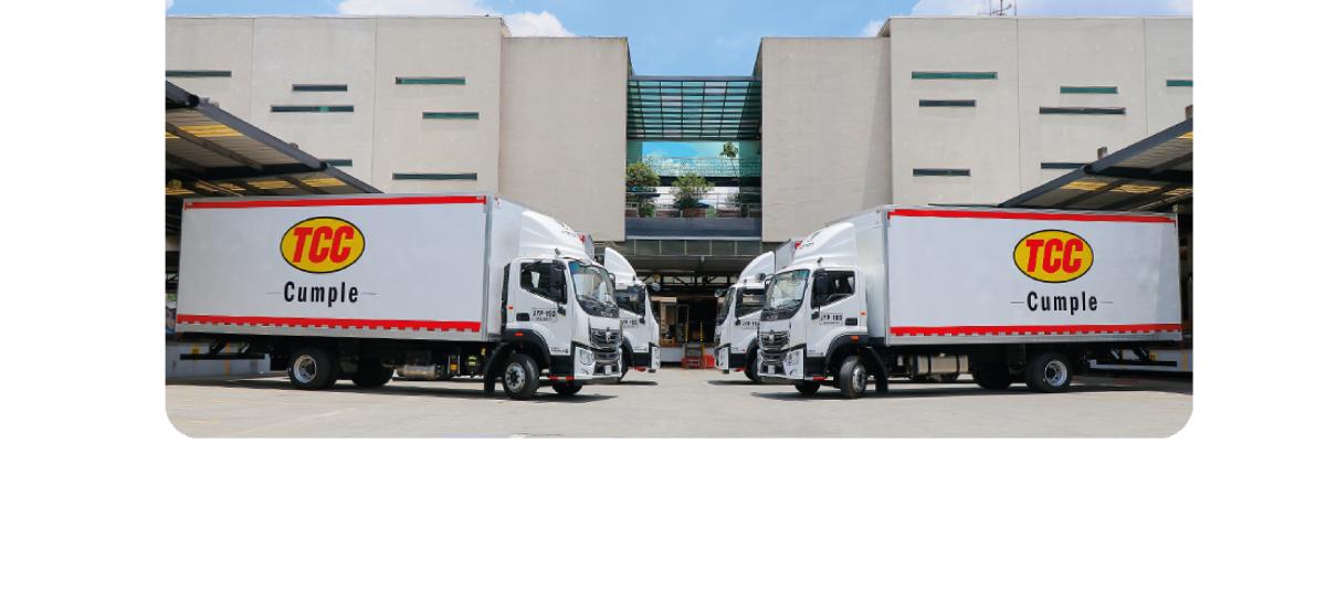 TCC presenta su renovada flota, con algunos vehículos 100% eléctricos